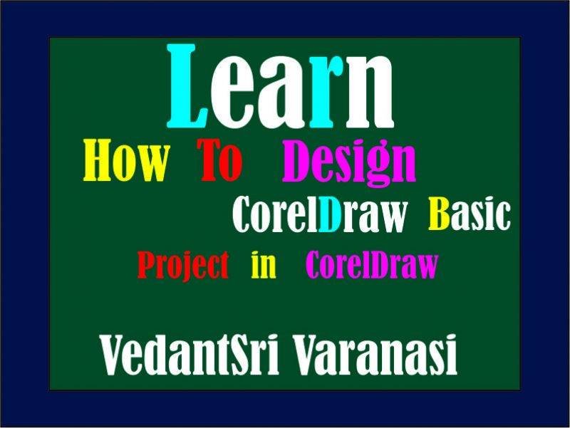 CorelDraw Basic Design Project - Best Computer Coaching Near